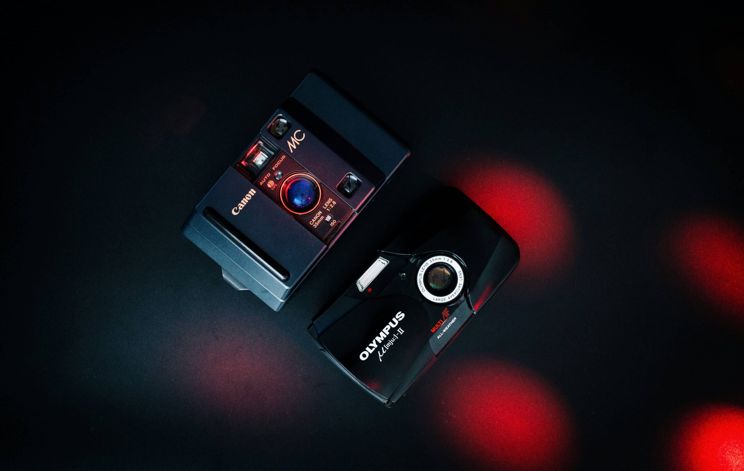 Compact Point and Shoots - Olympus Mju II VS Canon MC